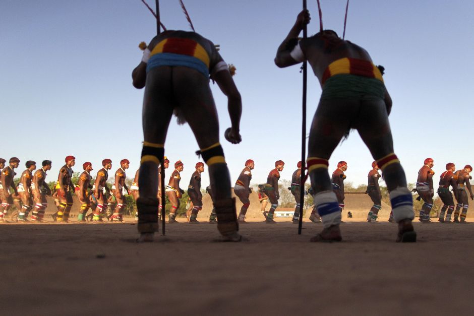 Brazil's indigenous Yawalapiti tribe honours the dead with festivities ...