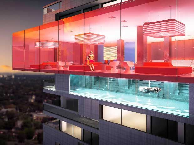 Toronto's E Condos have glassed-in pool on sky-high floor | National Post