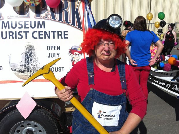 Margaret Hodgkinson elected official Town Grouch in Evansburg, Alta ...