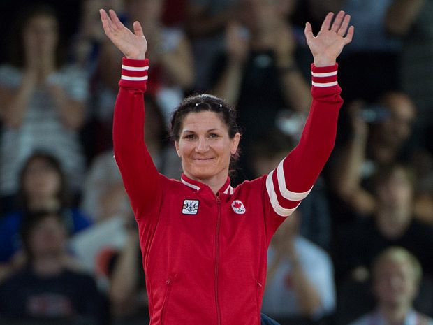 London Olympics 2012: Tonya Verbeek bows out of wrestling with silver ...