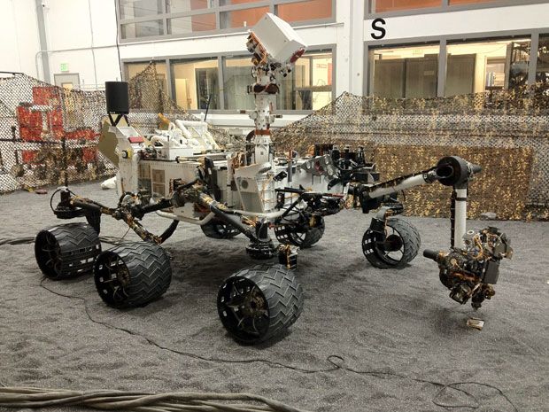 Mars Rover Size Comparison