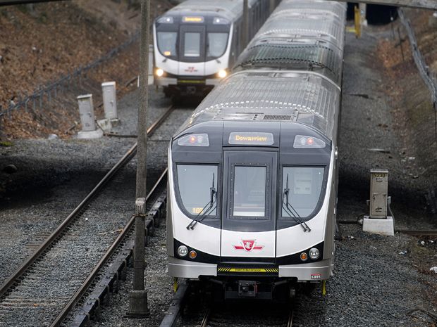 The TTC is looking into the problem. We'll get back to you in 47 years ...