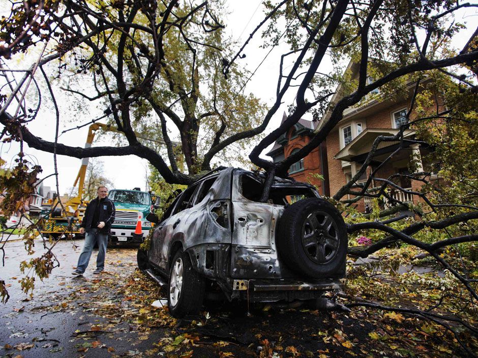 Hurricane Sandy's death toll hits 50 as winds continue to whip Quebec ...