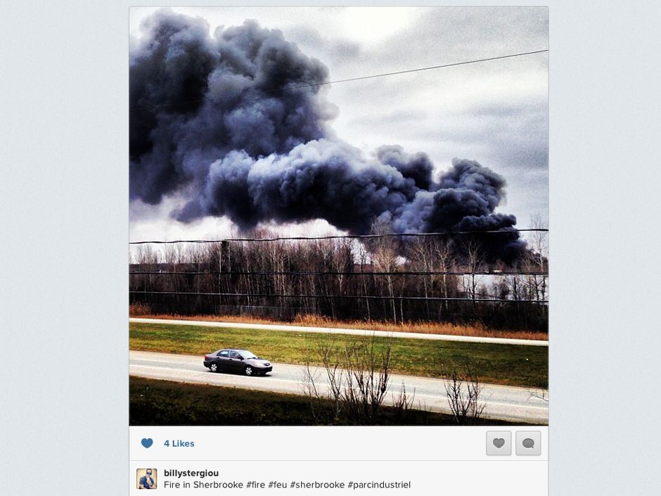 Sherbrooke Explosion seriously injures four, produces cloud of ...