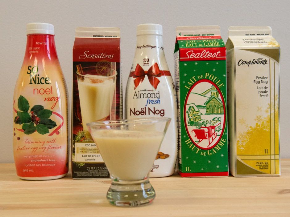 Happy Hour eggs the question: Is there such a thing as a good nog ...