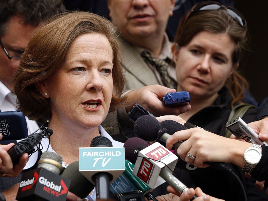 Alison Redford takes to TV to outline Alberta's financial woes ...