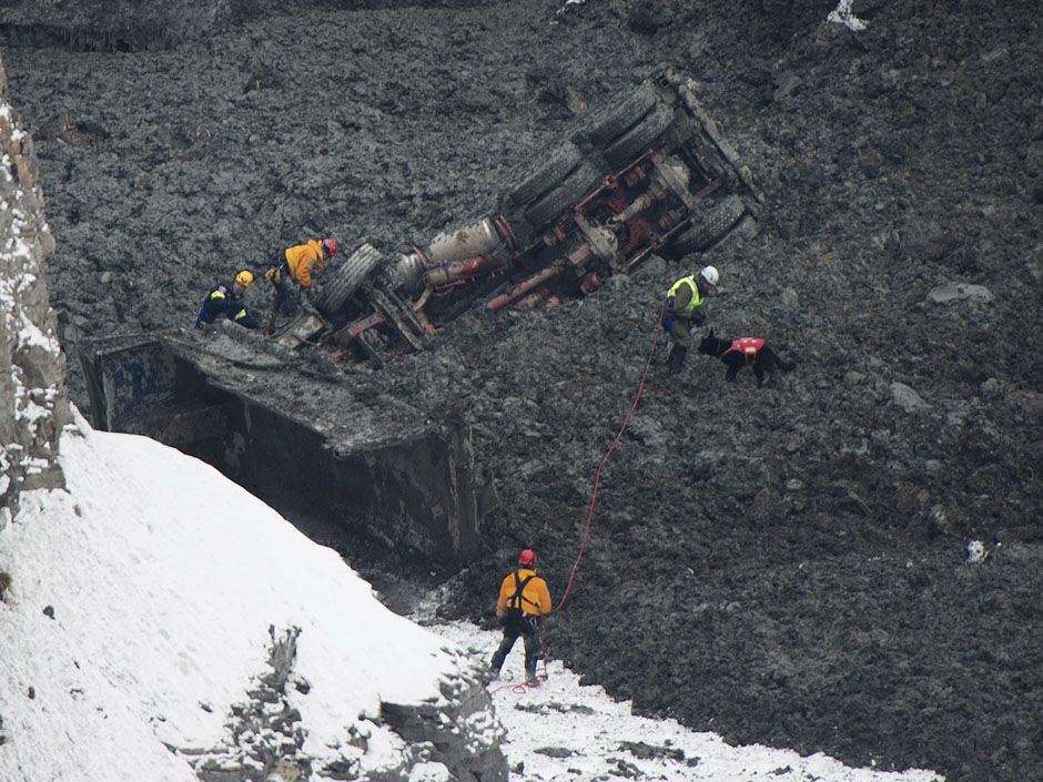 Quarry collapse: Rescue suspended for two workers trapped in Quebec ...