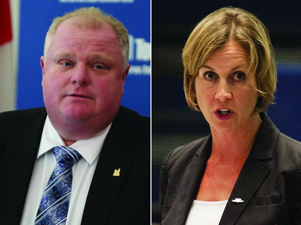 Karen Stintz, Rob Ford divided over sole-sourced newsstands contract ...