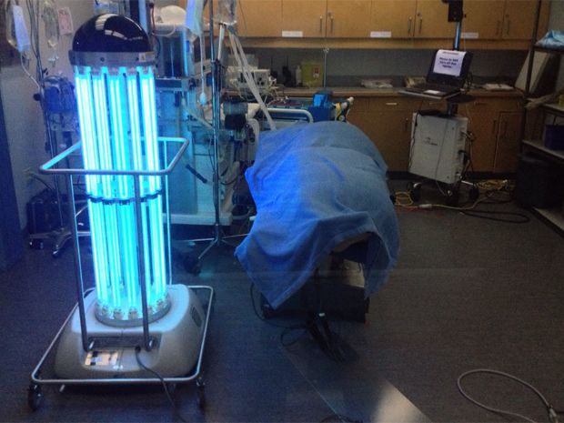Germ-killing robot Trudi debuts in Vancouver to zap norovirus and C ...