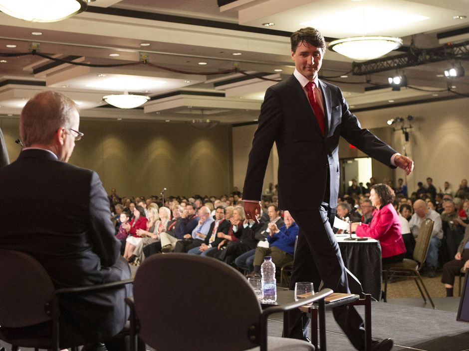 Justin Trudeau gives impassioned class-based retort at Liberal debate ...