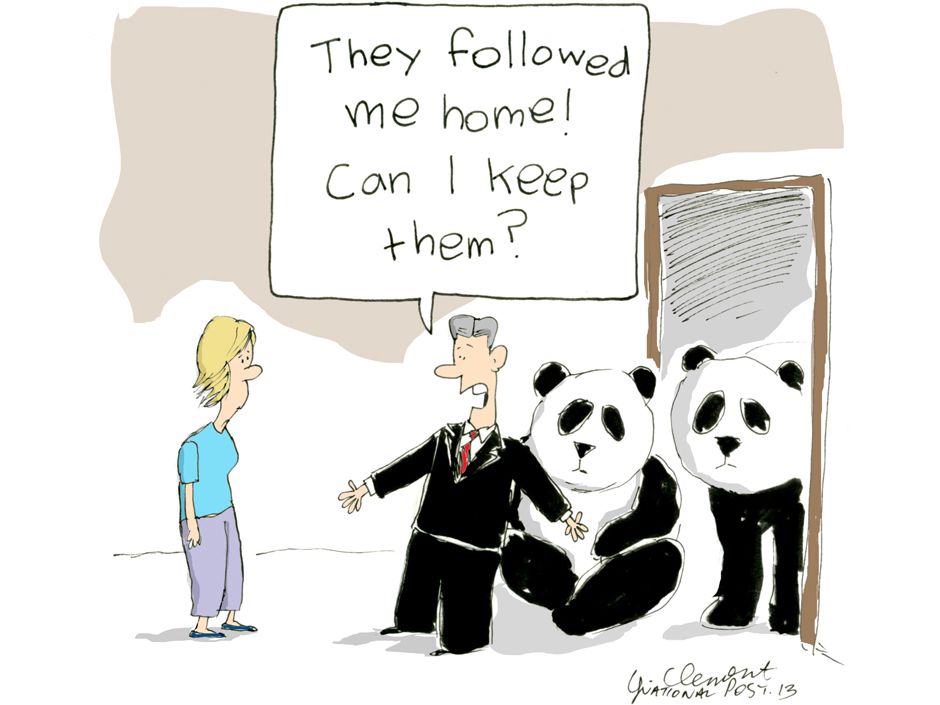 Gary Clement on Stephen Harper and giant pandas | National Post