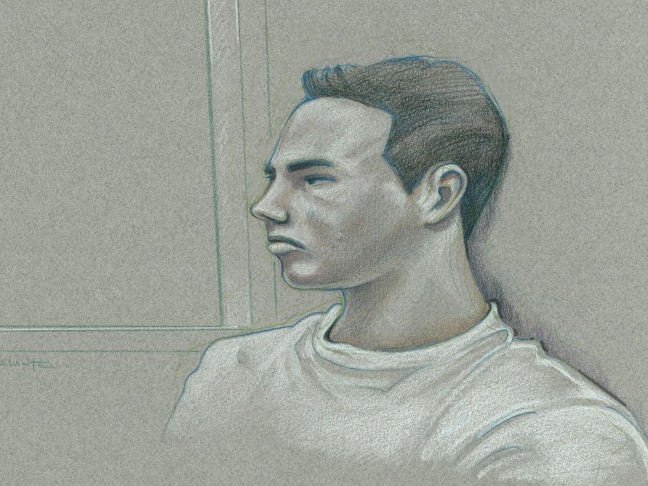 Luka Magnotta wipes tears away in Jun Lin trial | National Post