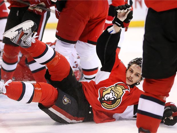 No direction but forward for Ottawa Senators' Erik Karlsson as he recovers from Achilles injury ...