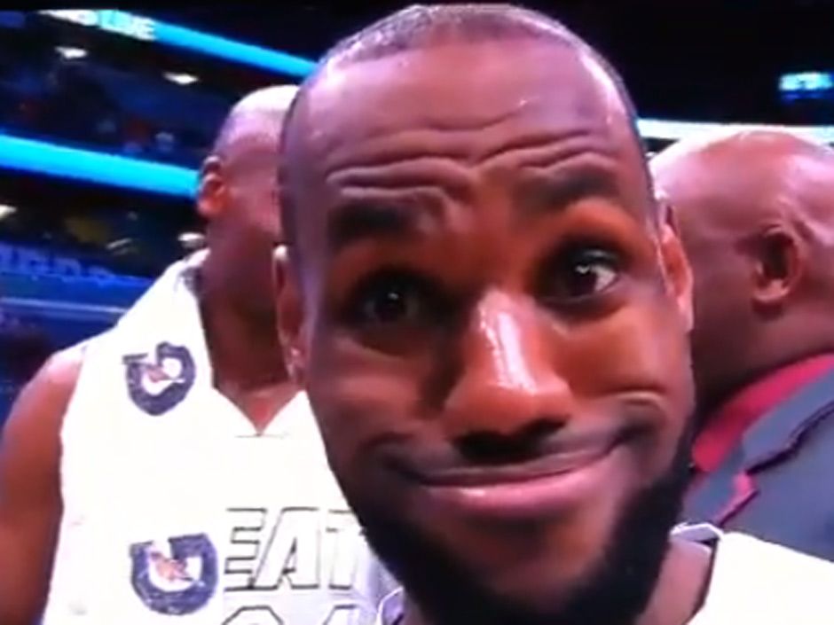LeBron James videobomb: Ray Allen's interview after Heat win | National Post