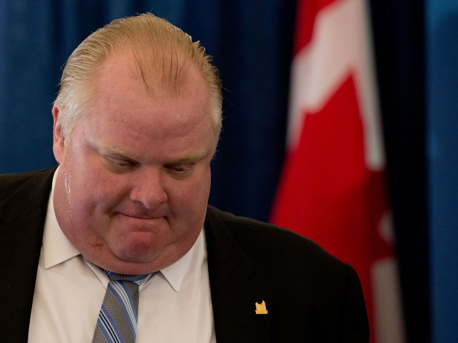 Rob Ford 'drunk': Toronto mayor denies allegations in furious outburst ...