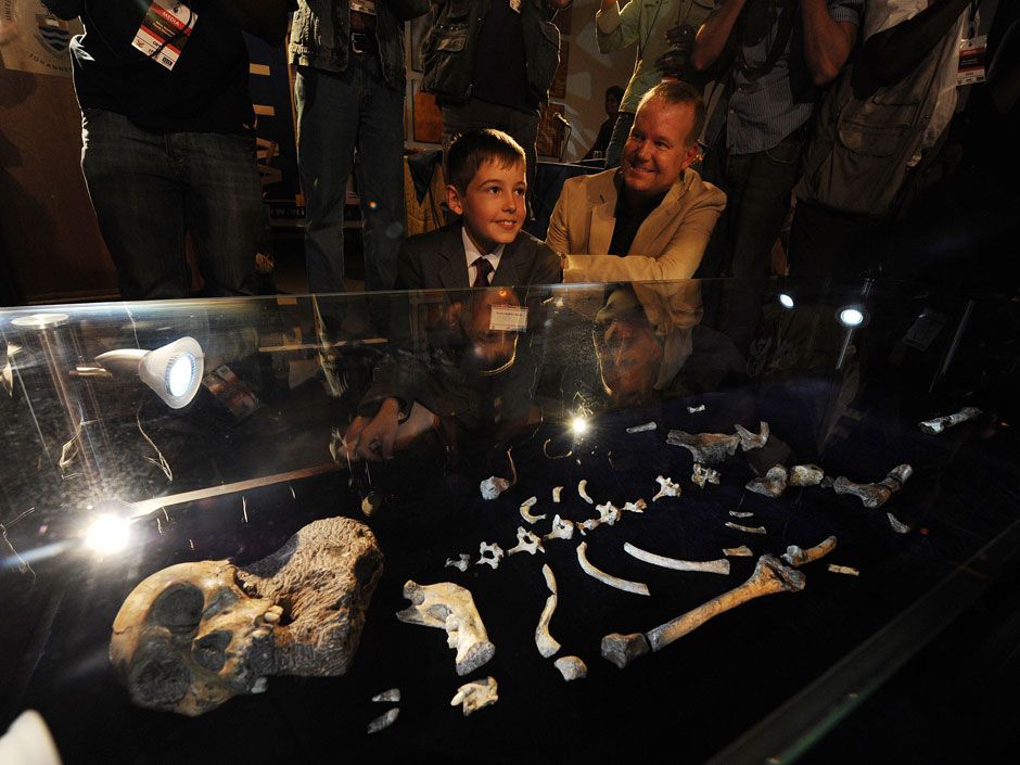 Australopithecus Sediba Map