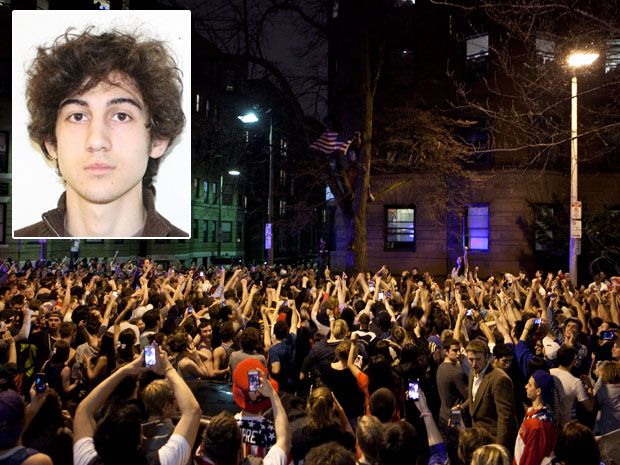 Dzhokhar Tsarnaev, Boston Marathon bombing suspect, arrested in ...