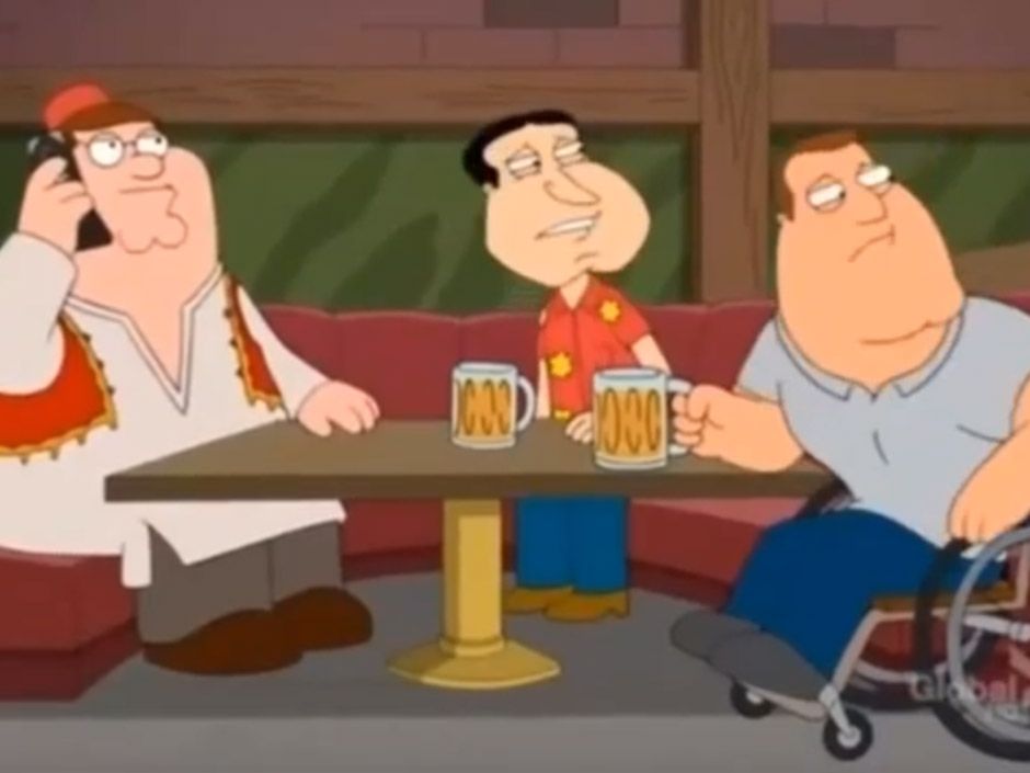 Peter Griffin Stroke Face
