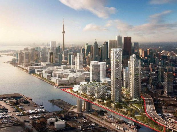 Renderings of proposed Lower Don Lands project released prematurely ...