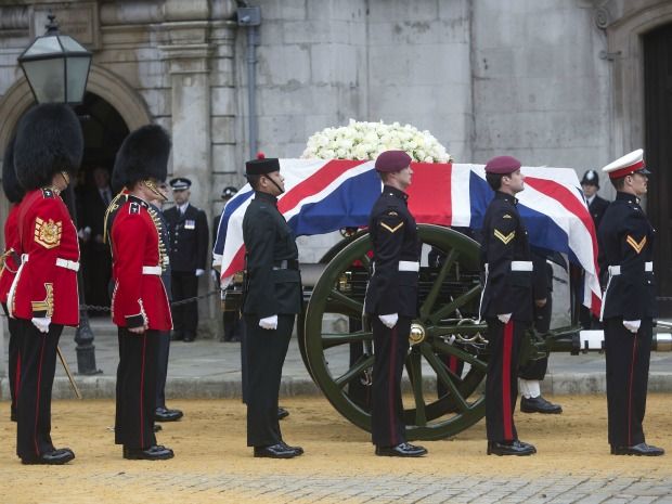 Decency, respect and British civility win out as Thatcher laid to rest ...
