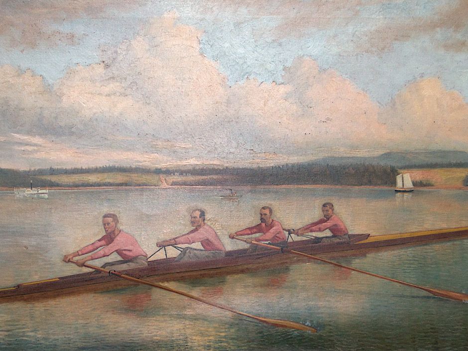 Rare Paris Crew painting depicts Canada's first sporting heroes ...