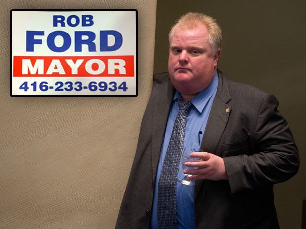 Rob Ford accused of violating city code after placing personal magnets ...