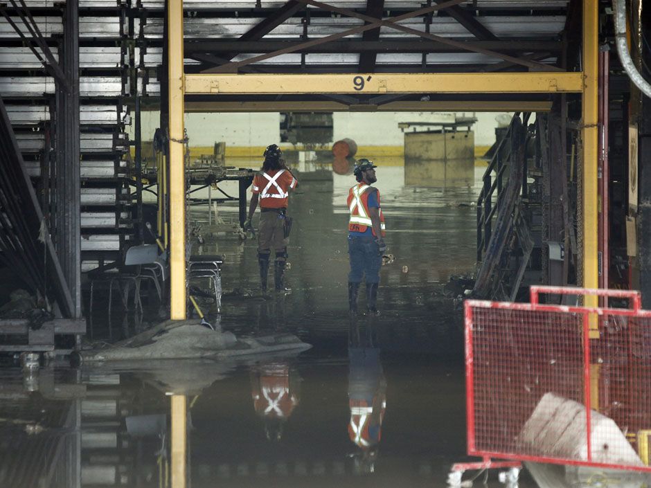 Inside the Saddledome: Photo reveal scale of damage in Calgary Flames ...