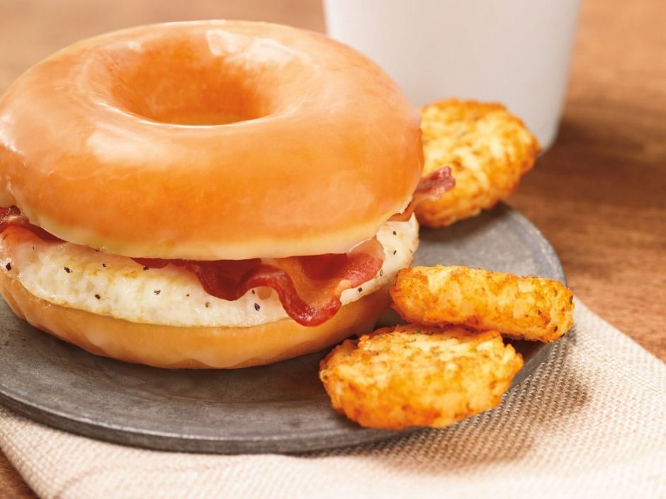 Dunkin' Donuts putting doughnut breakfast sandwich on national menu ...