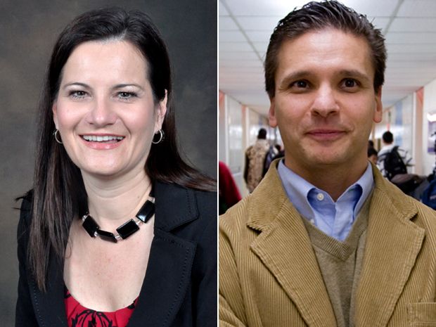 Jim Spyropoulos files harassment complaint against Elizabeth Moyer ...