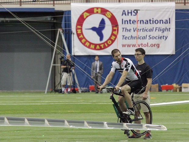 Canadians win AHS Igor I. Sikorsky Human Powered Helicopter Competition ...