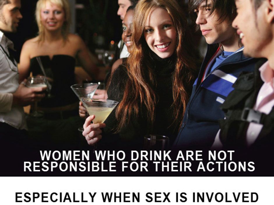 Men's rights group claims authorship of poster saying reporting rape ...