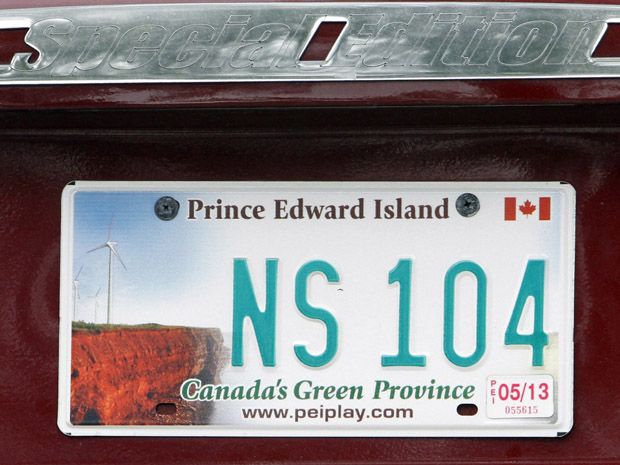 Civil libertarians outraged as P.E.I. mulls specialized license plate ...