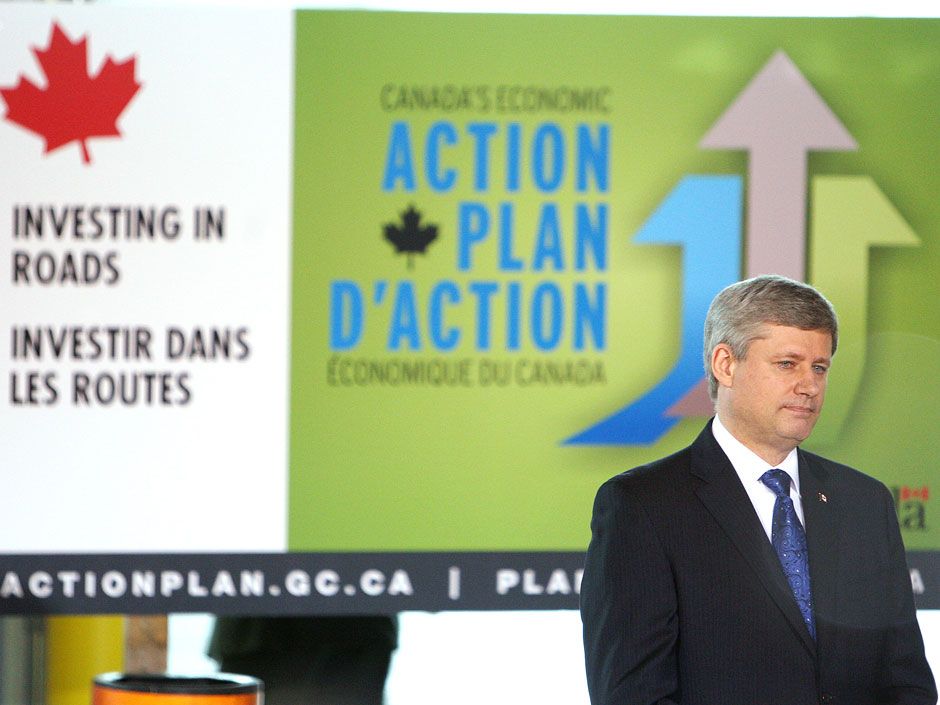 Harper government's 'action plan' TV ads landing with a thud for many ...