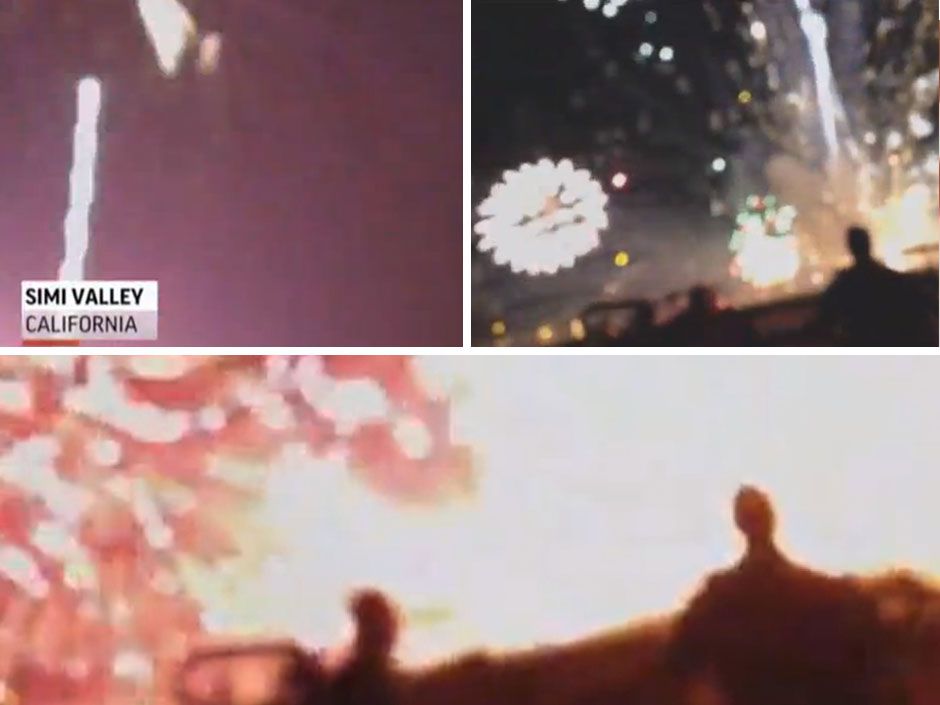 Simi Valley fireworks injure 28, fire 'directly into crowd': Video ...