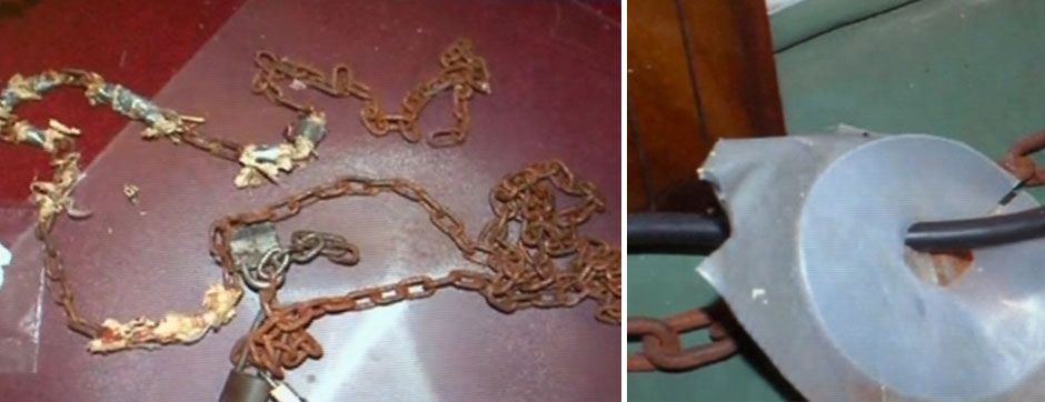 Ariel Castro House Chains