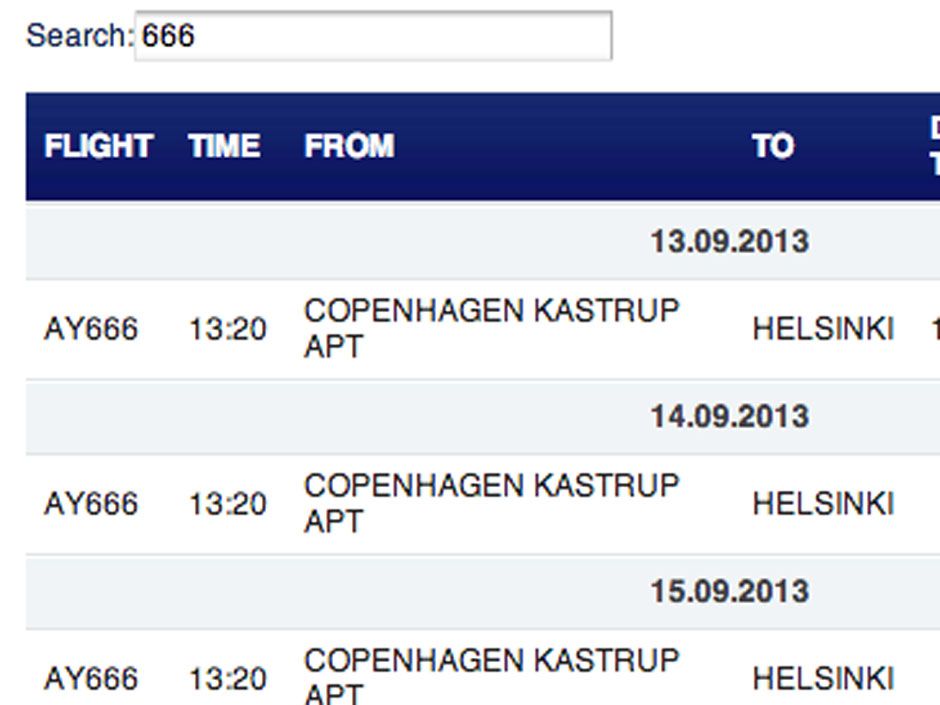'It’s only a coincidence': Flight 666 to HEL on Friday the 13th tempts ...