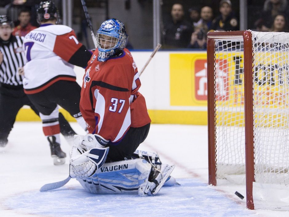 Toronto Maple Leafs' prospect camp gives Christopher Gibson a break ...