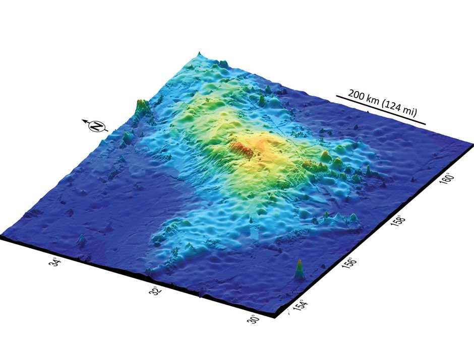 Scientists discover the world's largest volcano at the bottom of the ...