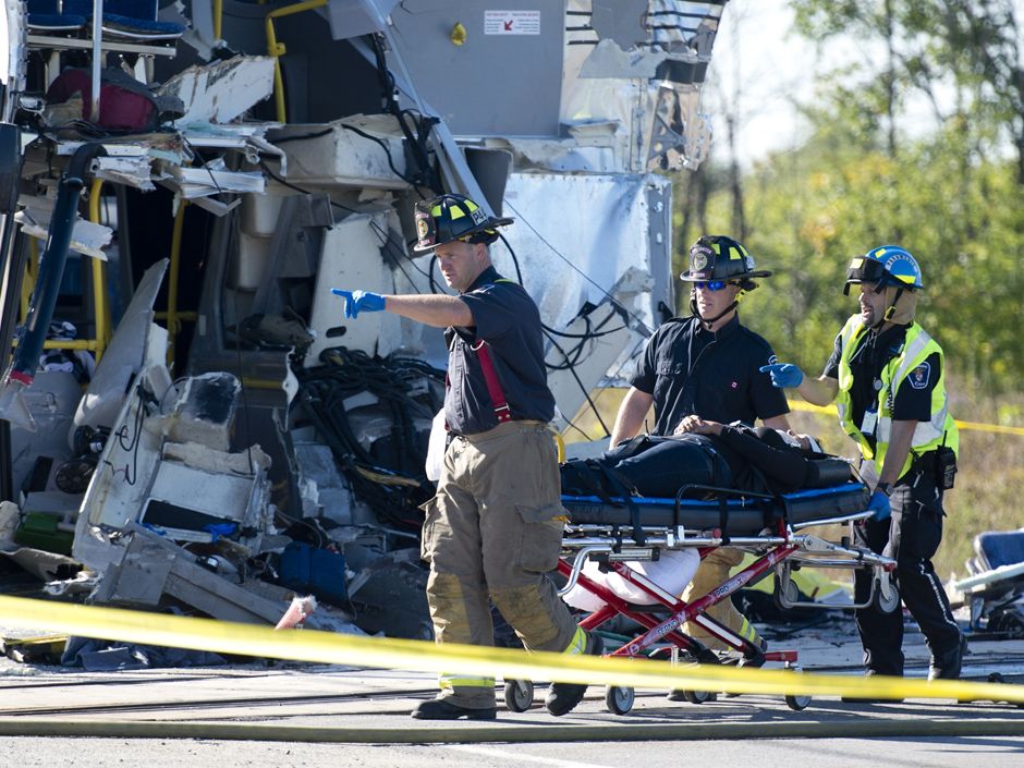 VIA train and Ottawa city bus collide during morning commute, six dead ...