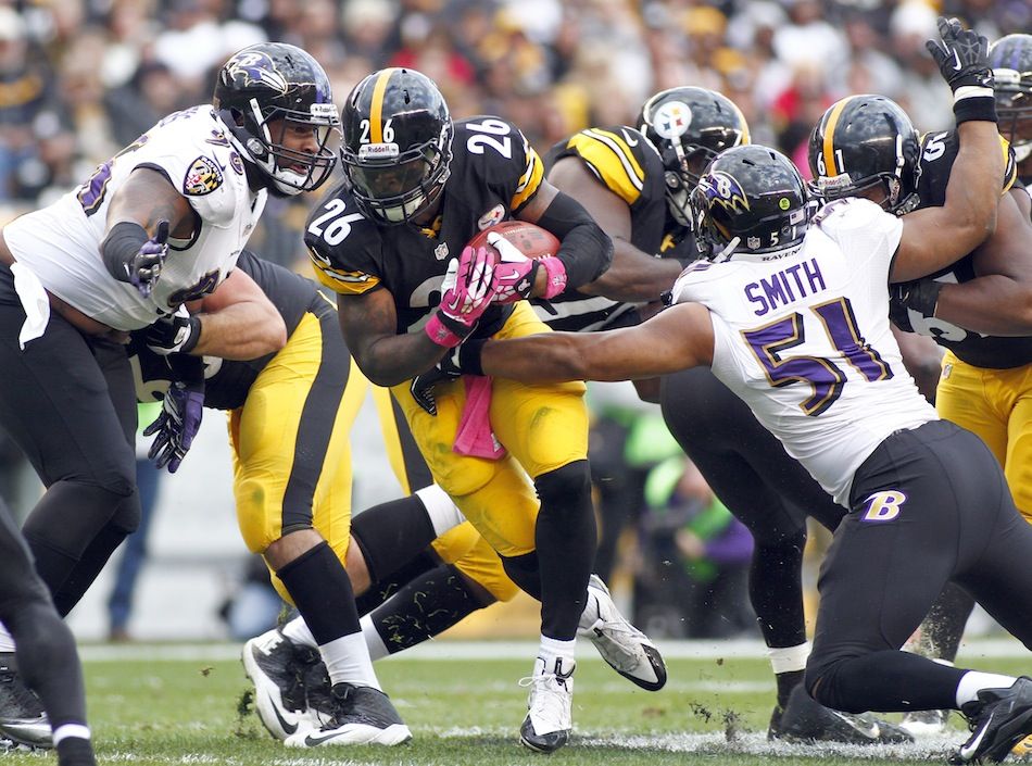 Ray Lewis Tackles Ben Roethlisberger