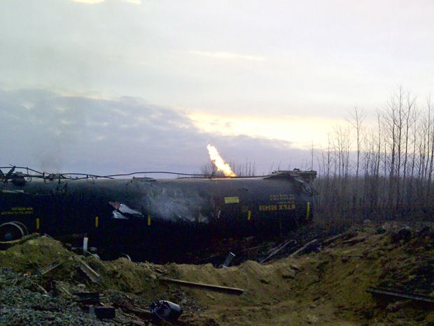 Explosives used to accelerate blaze at Gainford train derailment: TSB ...