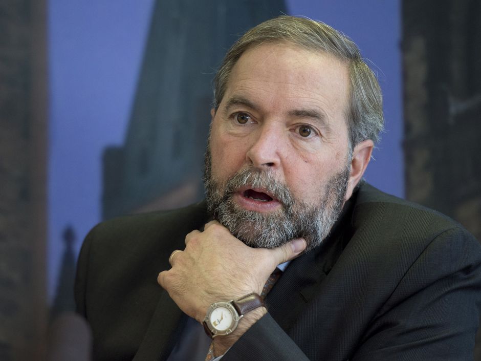 Tom Mulcair expected to move NDP closer to political centre ahead of ...