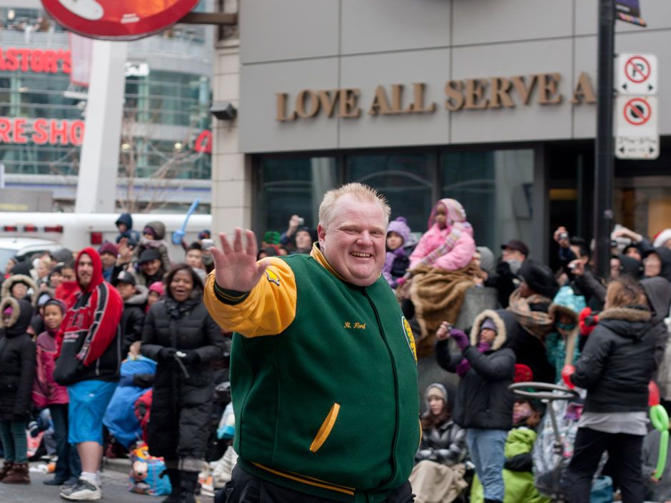 Rob Ford urged by organizers to ‘reconsider’ walking in Santa Claus ...