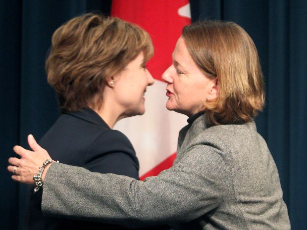 Jesse Kline: Alison Redford and Christy Clark's rocky relationship ...