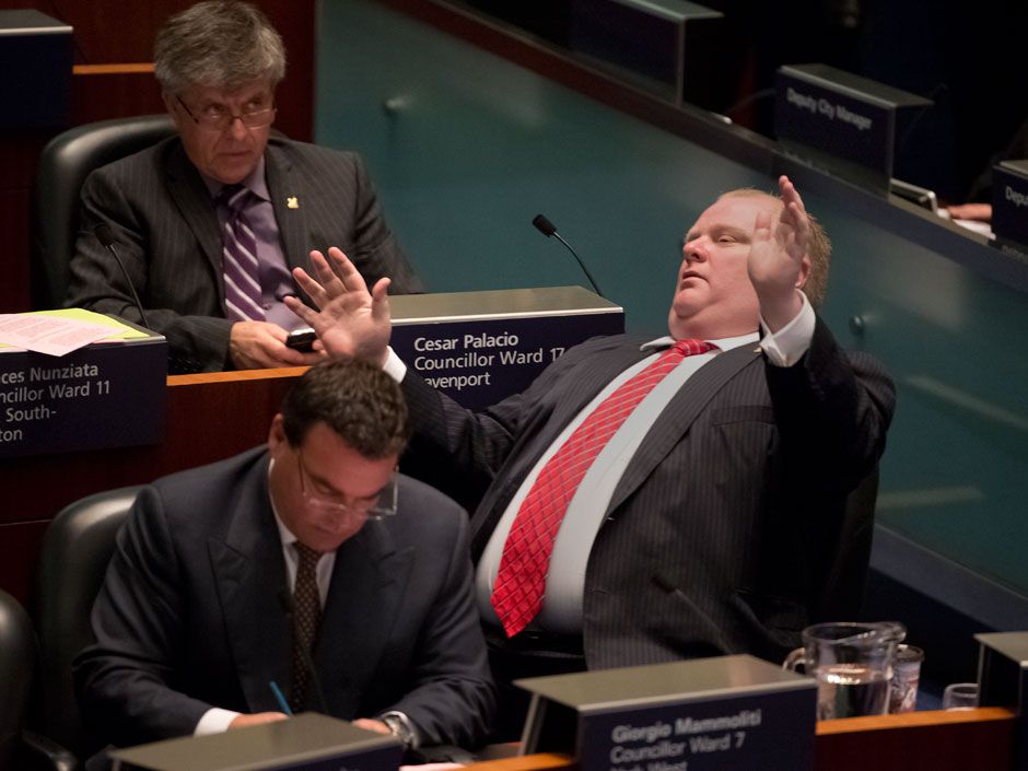 Rob Ford: Canada’s biggest news export this century, media-monitoring ...