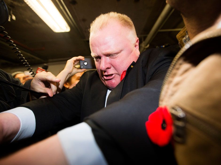 Rob Ford says 'if I did something illegal, then arrest me,' admits ...