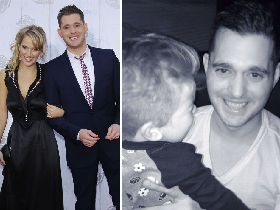 Michael Buble's baby revealed – almost: Crooner posts charming photo of ...