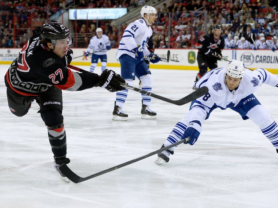 Toronto Maple Leafs' Tim Gleason flourishing since trade from Carolina ...