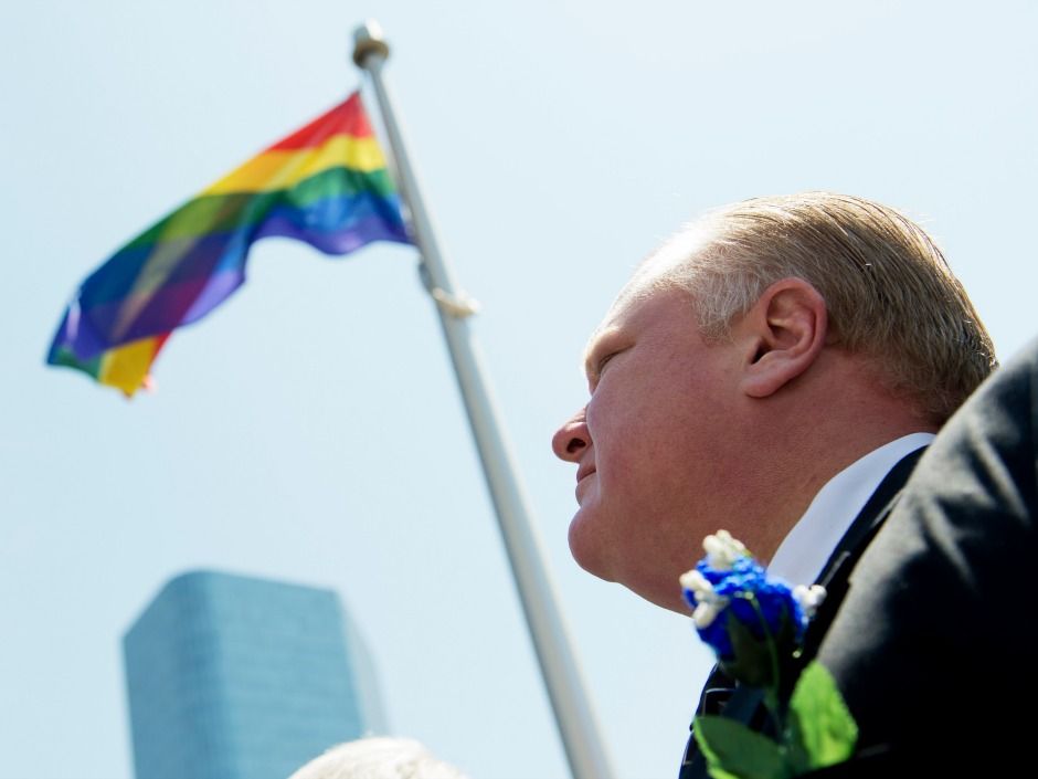 Robyn Urback: Rob Ford gets in a fight with a flag and loses | National ...