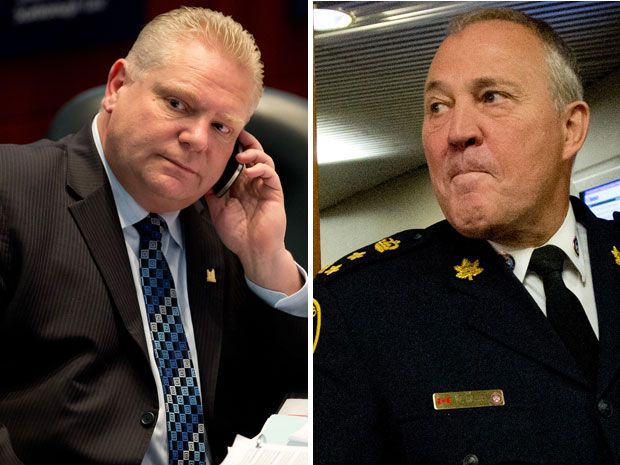 Doug Ford accuses Police Chief Bill Blair of 'breaking the law' as feud ...